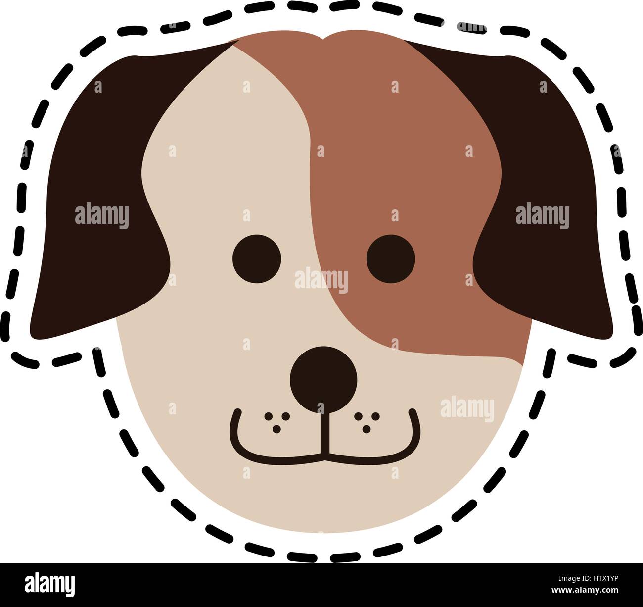 cute dog icon image Stock Vector Image & Art - Alamy