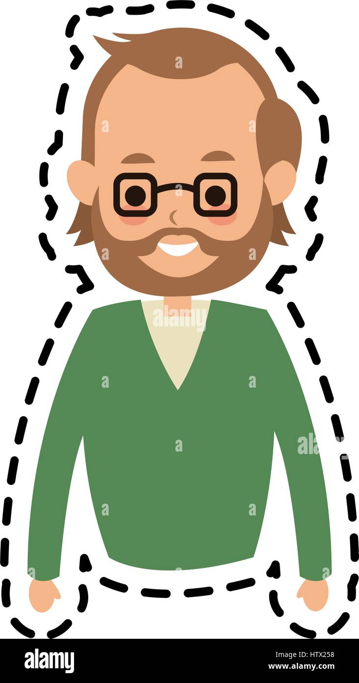 man cute cartoon icon image Stock Vector Image & Art - Alamy
