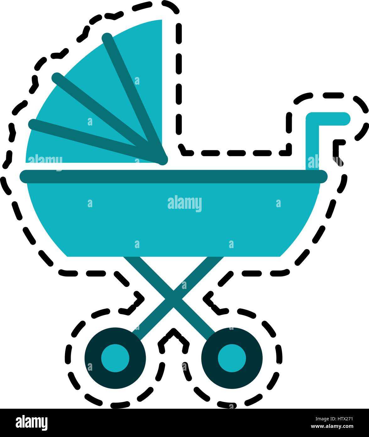 baby stroller icon image Stock Vector Image & Art - Alamy