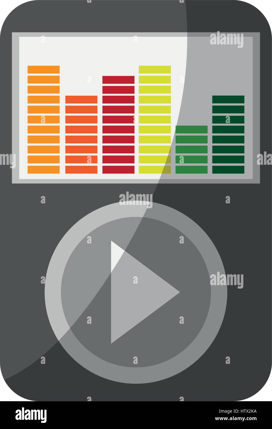 music player icon Stock Vector Image & Art - Alamy