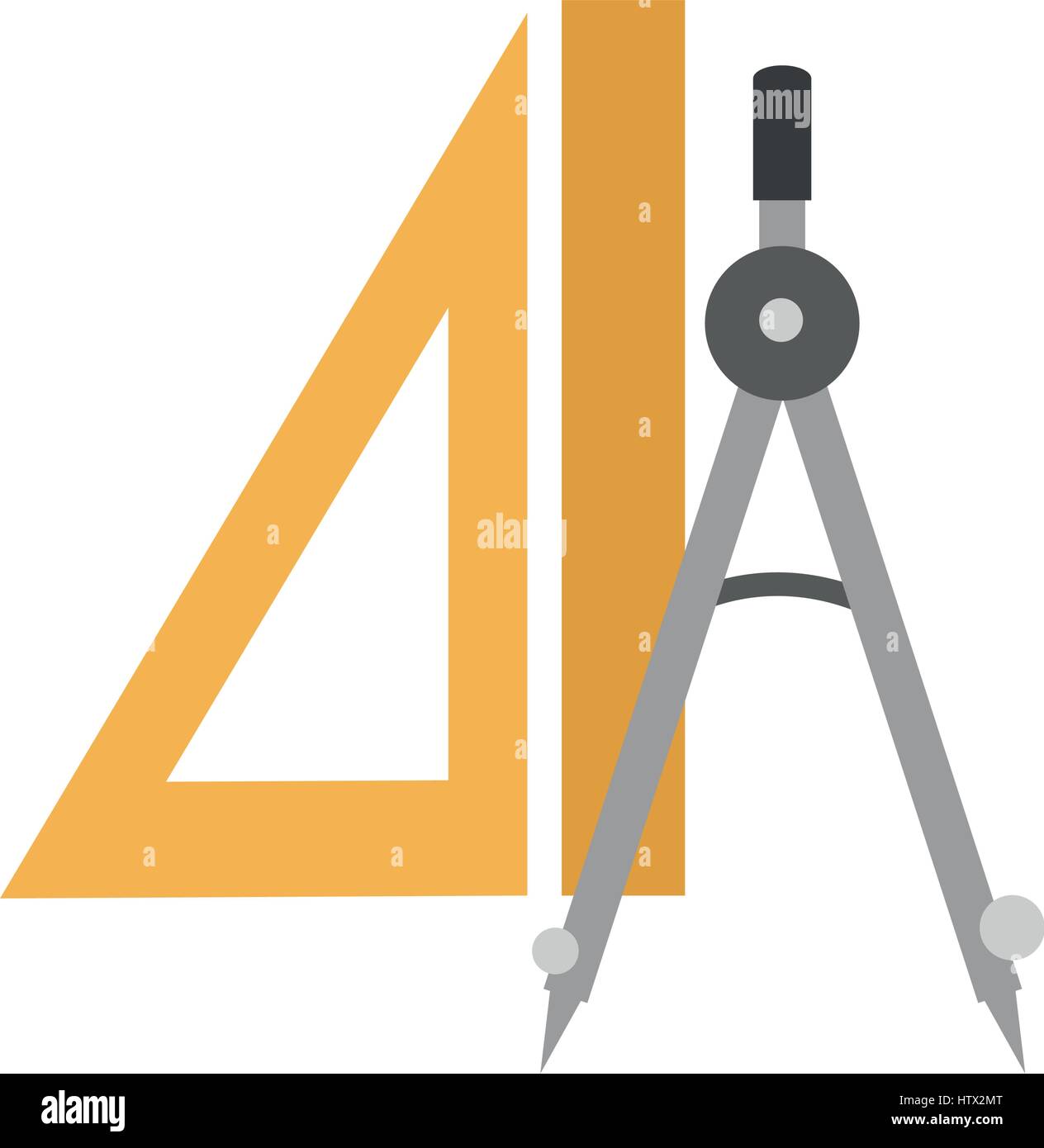 Large compass Stock Vector Images - Alamy