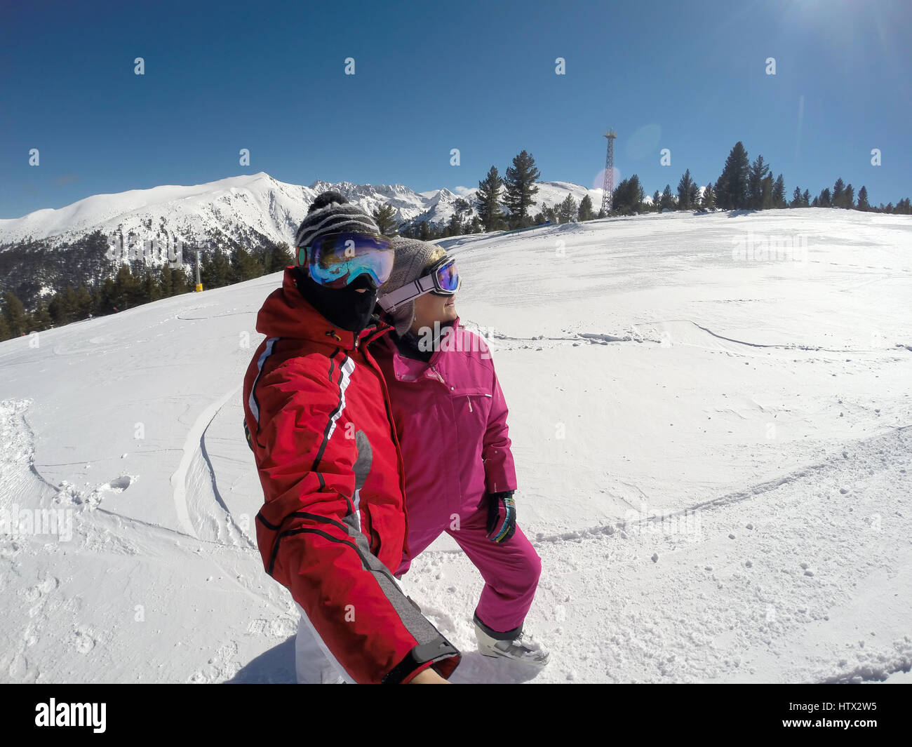 Skiing terrain hi-res stock photography and images - Alamy