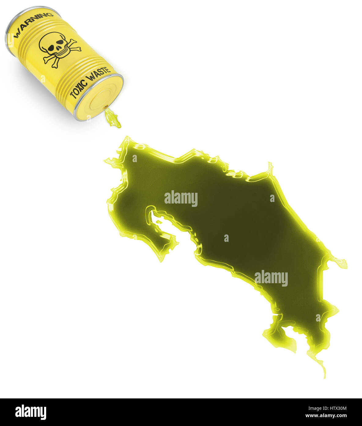 Environmental hazard safety symbol Cut Out Stock Images & Pictures - Alamy