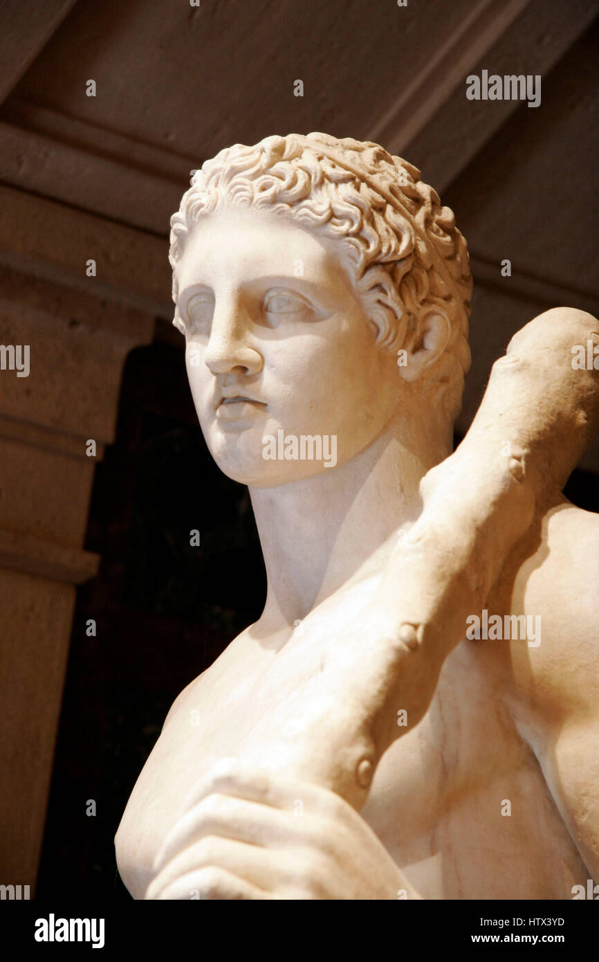 The Lansdowne Herakles at the Getty Villa museum in Malibu, CA on ...