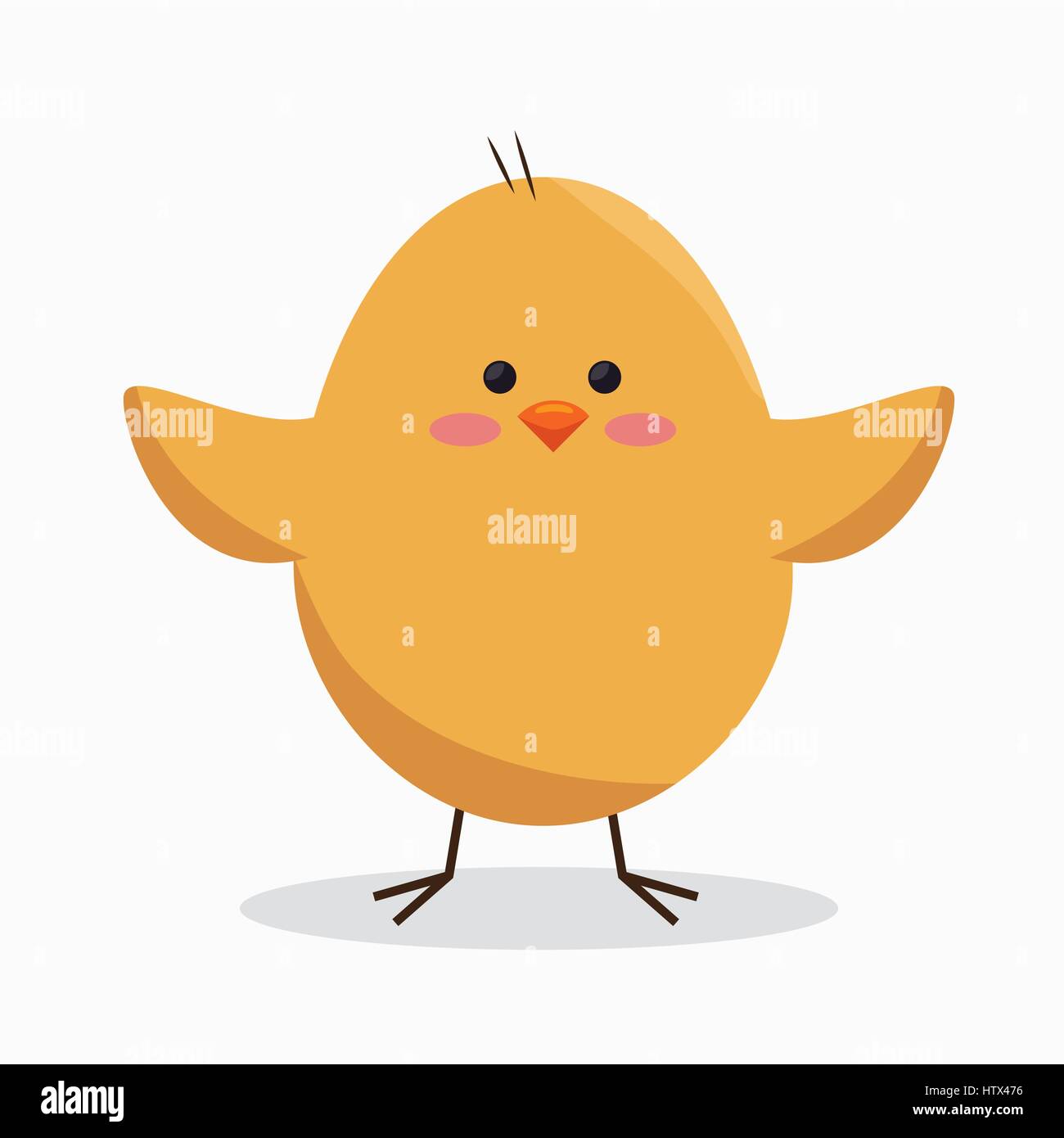 cute little chick icon Stock Vector Image & Art - Alamy