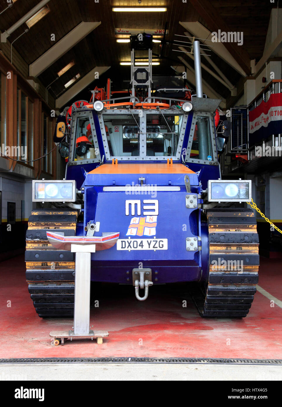 A Talus MB-H Crawler tractor employed by the RNLI to tow and retrieve ...