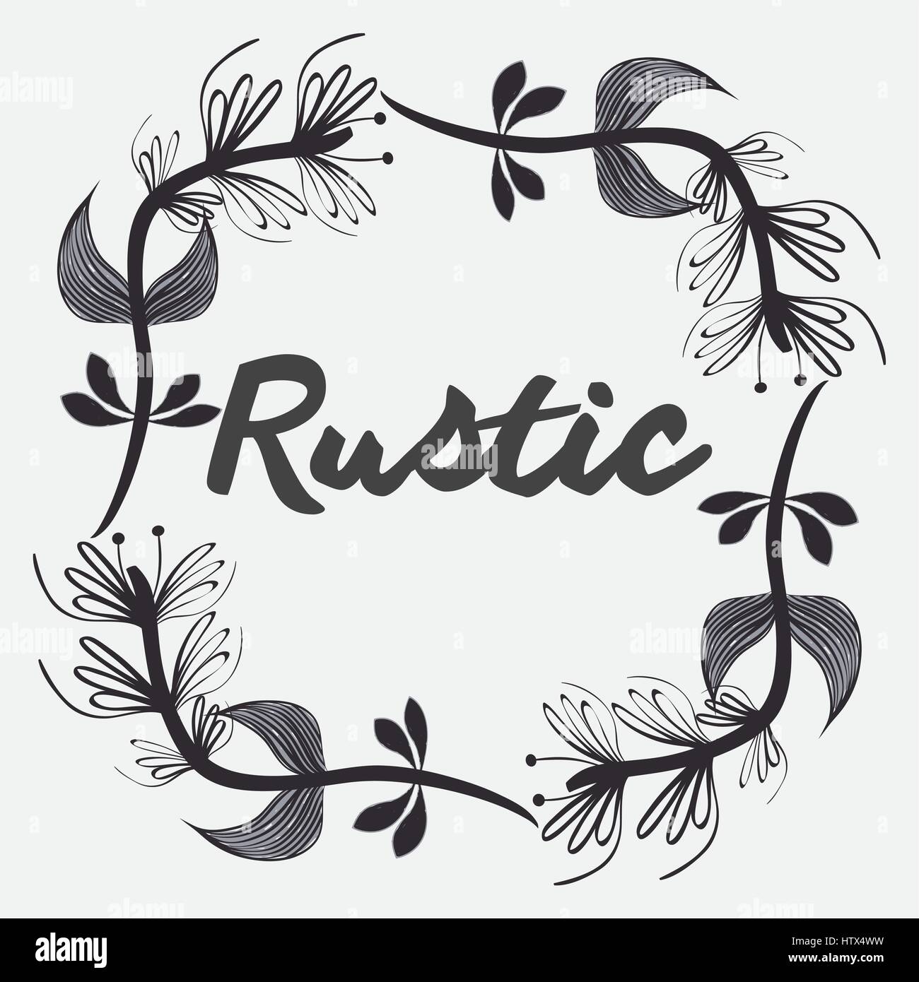 Rustic icon Stock Vector Images - Alamy