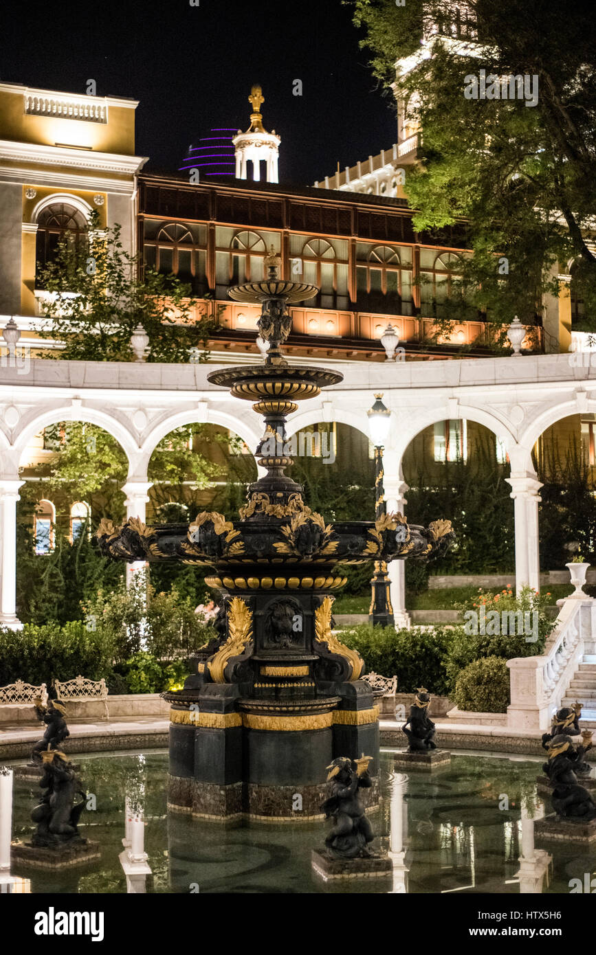 Philharmonic garden in Baku, Azerbaijan Stock Photo - Alamy