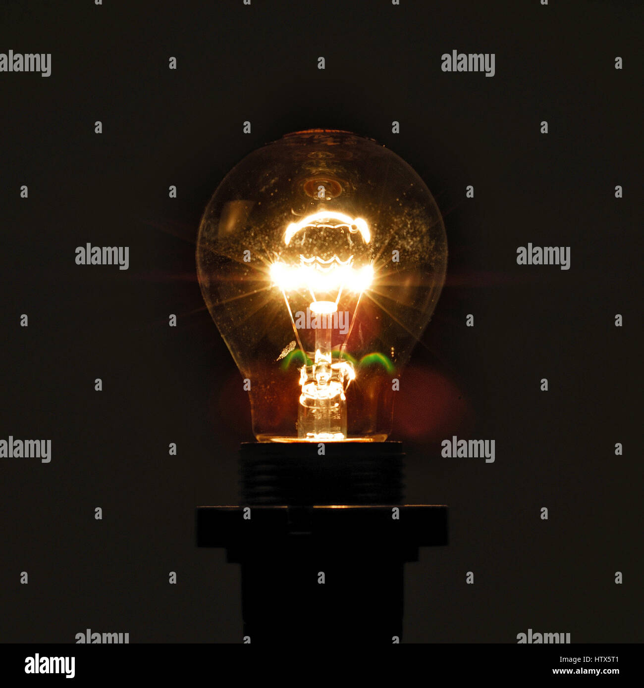 Bright Light Bulb close up shot Stock Photo - Alamy