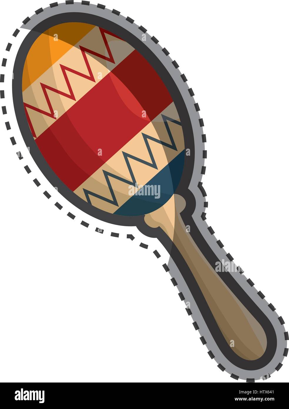 maracas instrument isolated icon Stock Vector Image & Art - Alamy