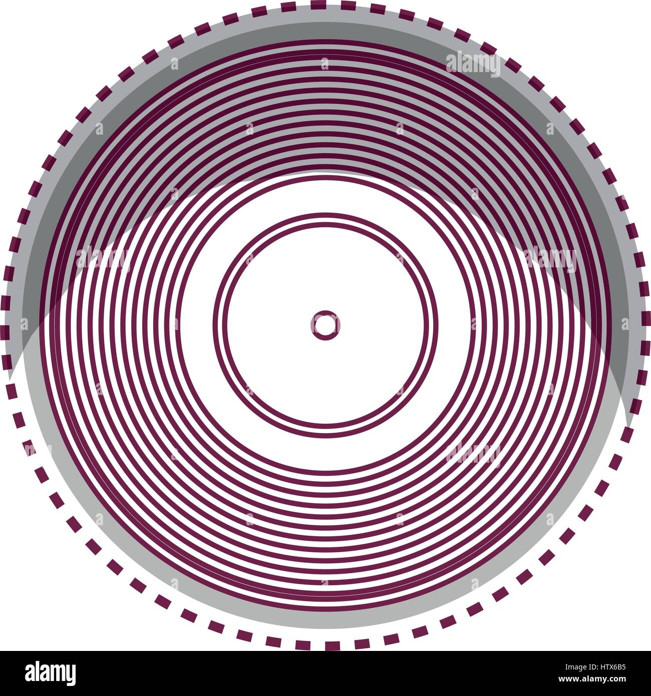 long play disk icon Stock Vector Image & Art - Alamy