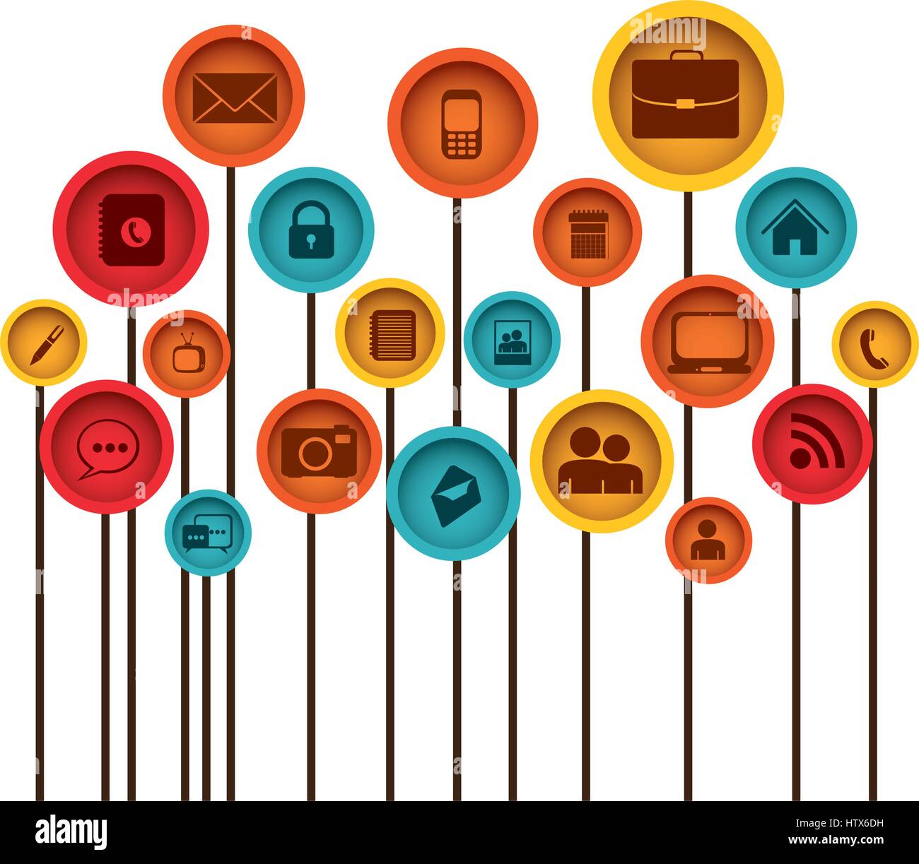 Desktop camera image Stock Vector Images - Alamy