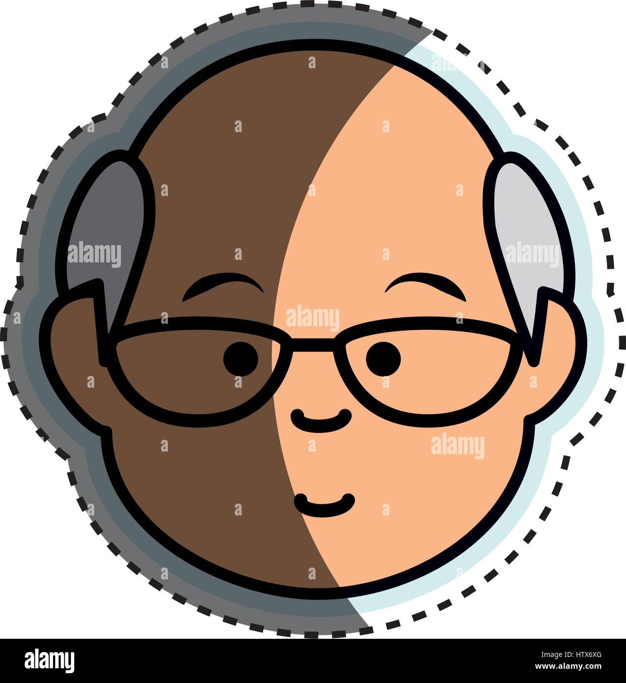 old man ethnicity avatar character Stock Vector Image & Art - Alamy