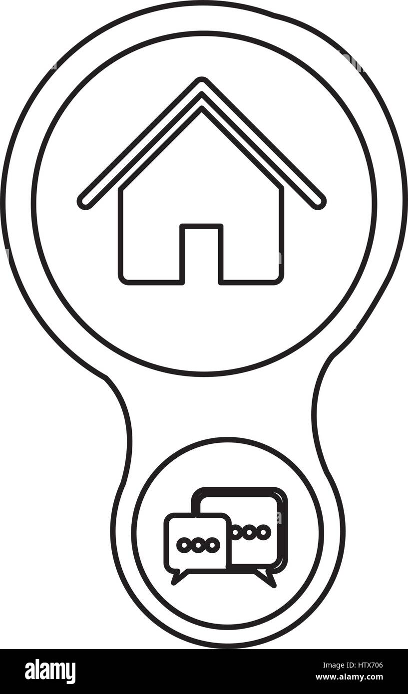 home connection server icon Stock Vector Image & Art - Alamy