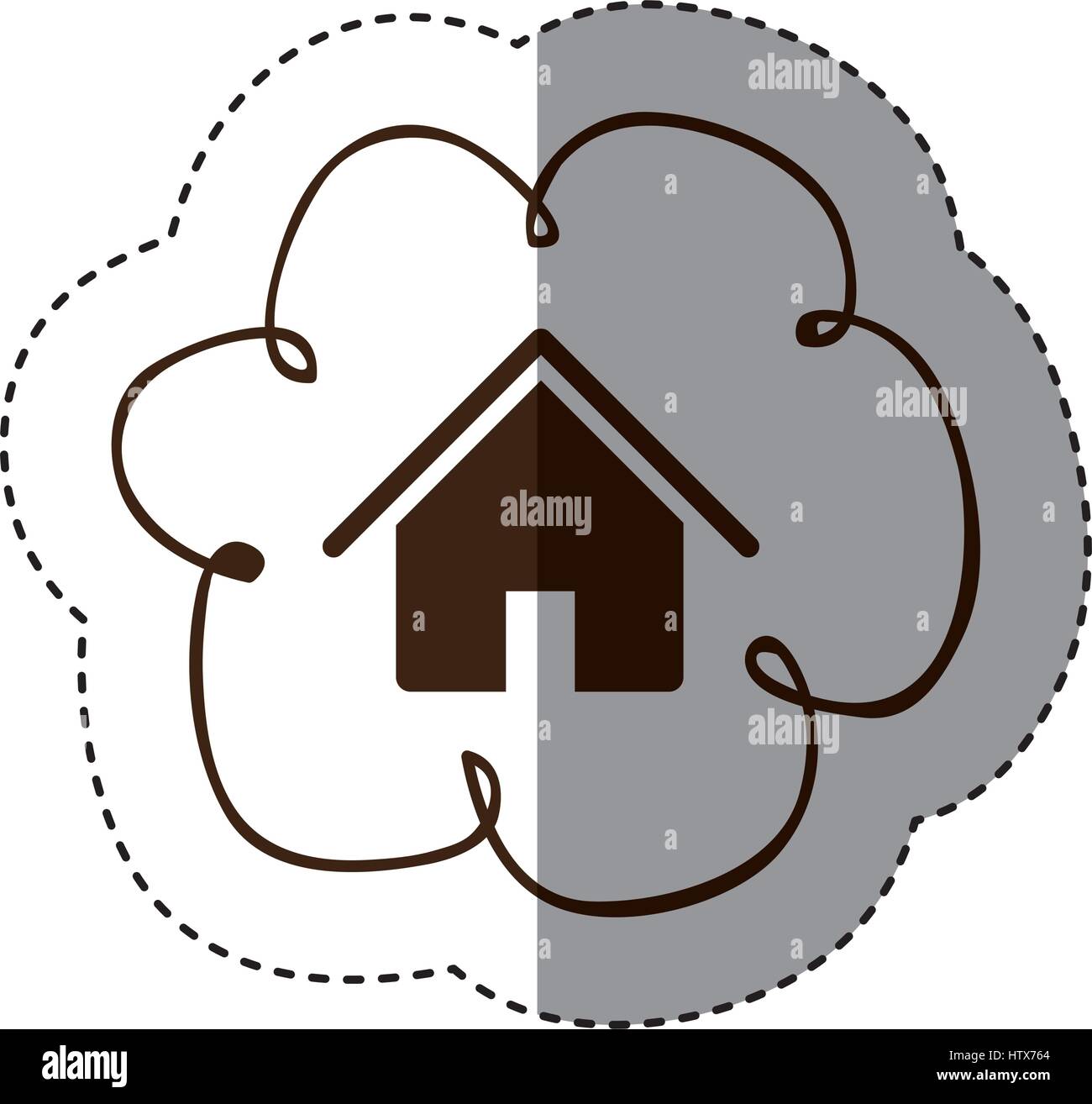color cloud service connect icon Stock Vector Image & Art - Alamy