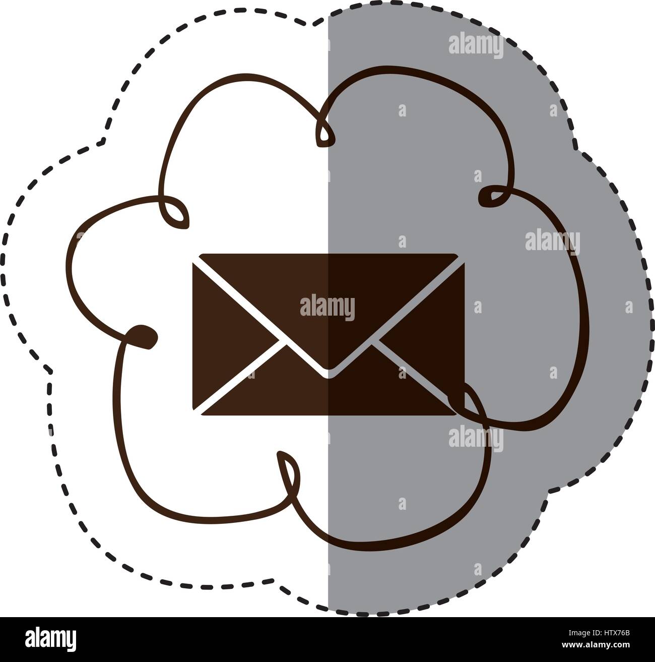 Networking e mail Stock Vector Images - Alamy