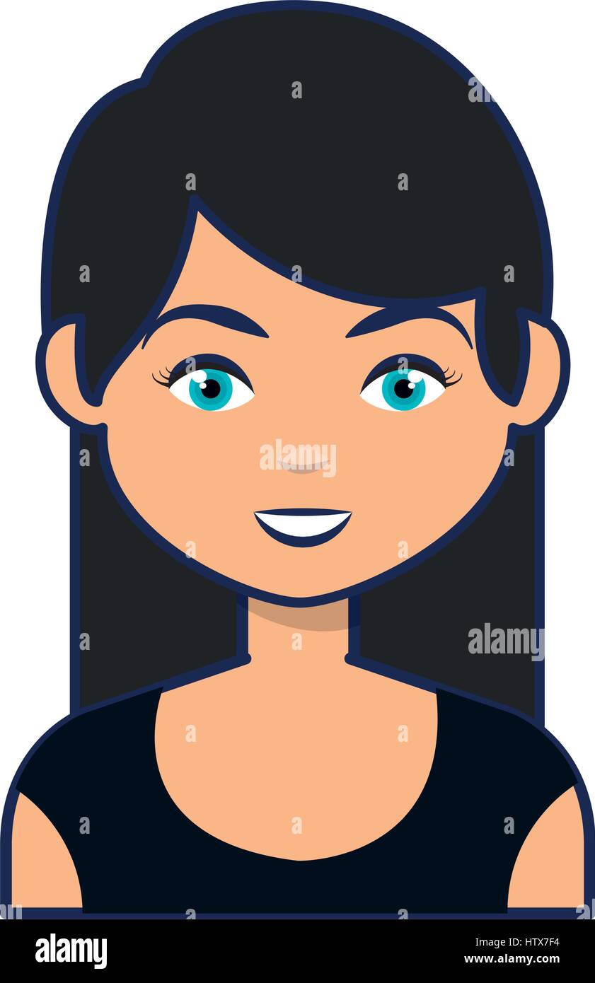 cute businesswoman avatar character Stock Vector Image & Art - Alamy