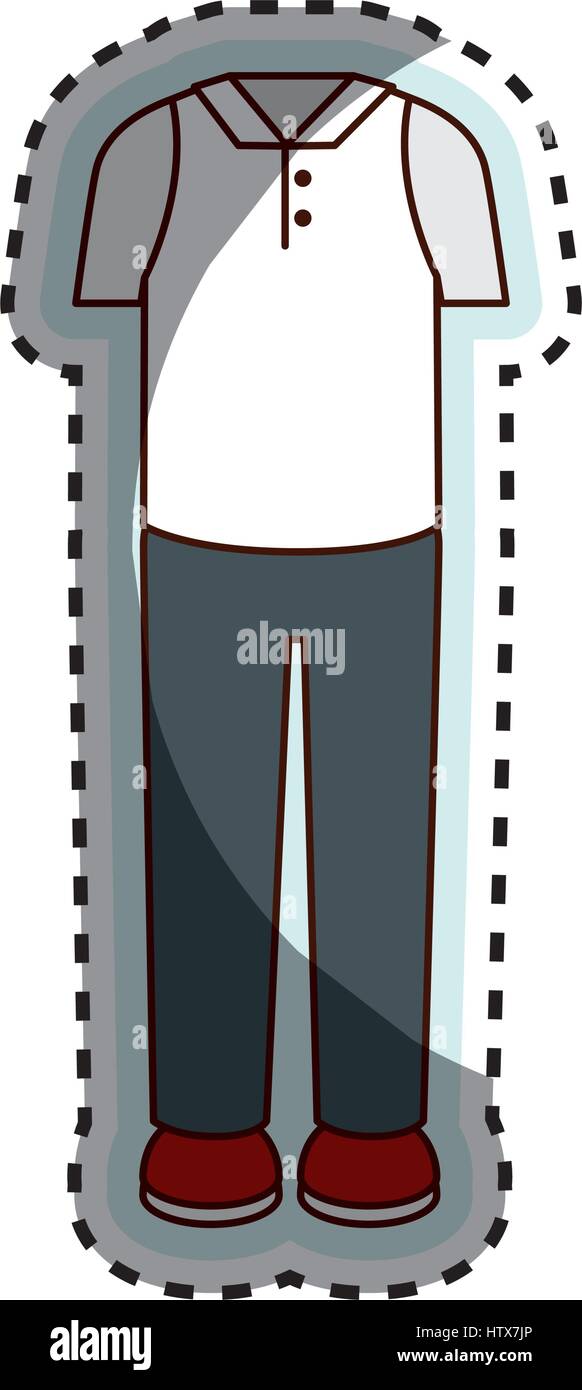 man dress casual icon Stock Vector Image & Art - Alamy