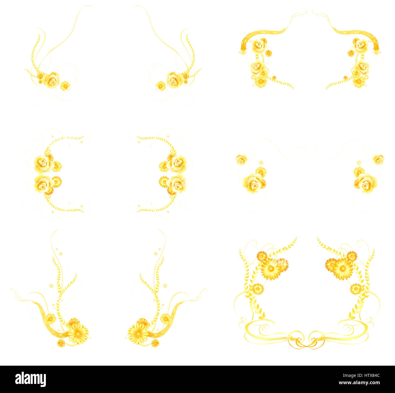 Romantic Language of Flowers 2 Stock Photo - Alamy