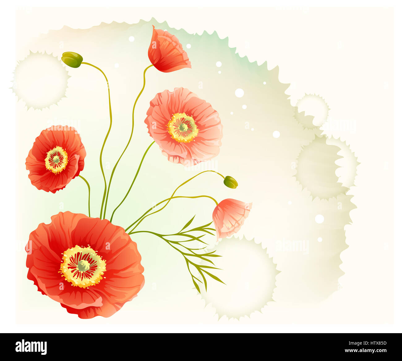 Romantic Language of Flowers 2 Stock Photo - Alamy