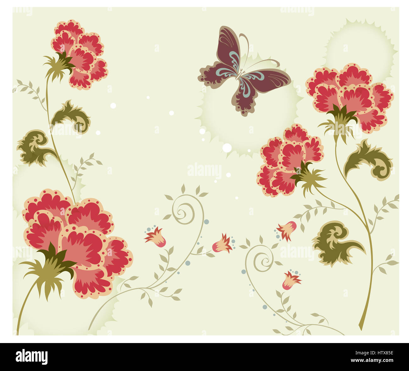 Romantic Language of Flowers 2 Stock Photo - Alamy