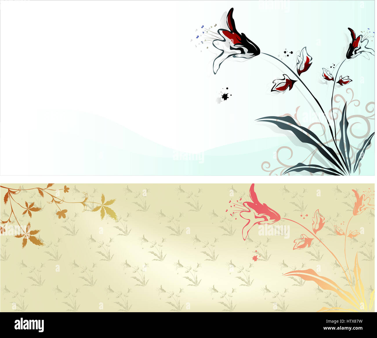 Romantic Language of Flowers 2 Stock Photo - Alamy