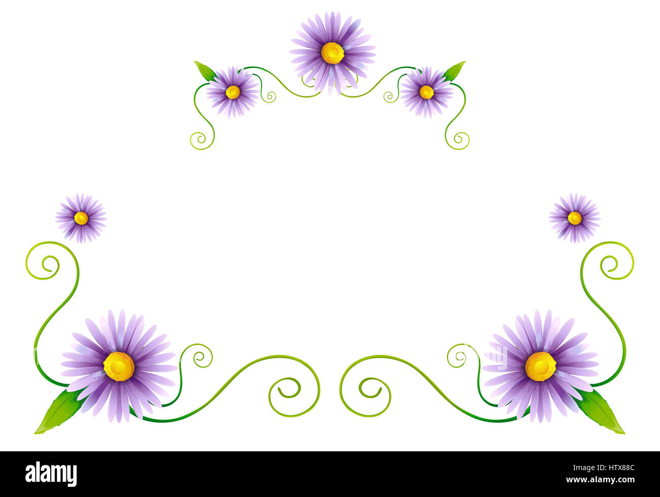 Romantic Language of Flowers 2 Stock Photo - Alamy