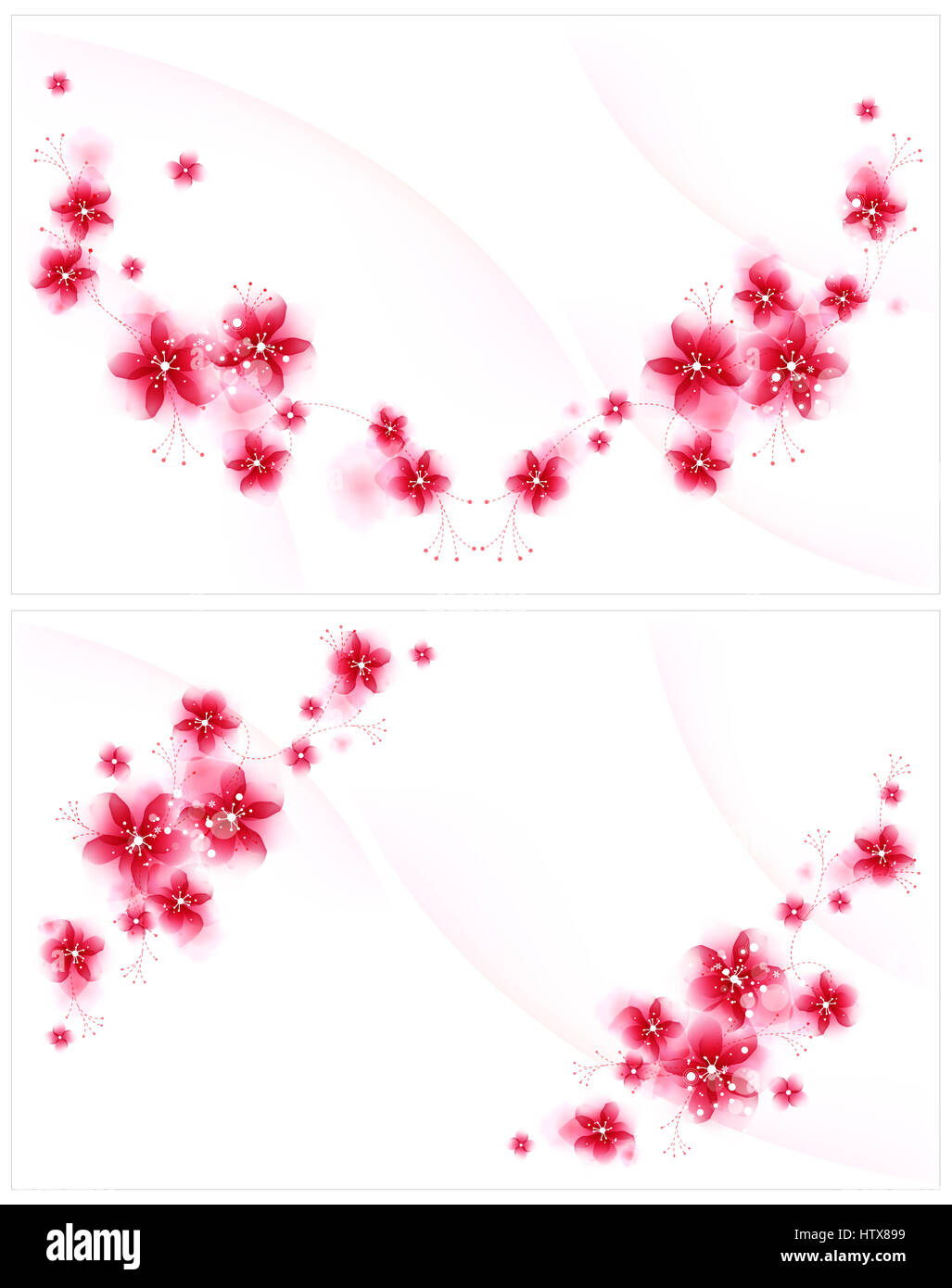 Romantic Language of Flowers 2 Stock Photo - Alamy