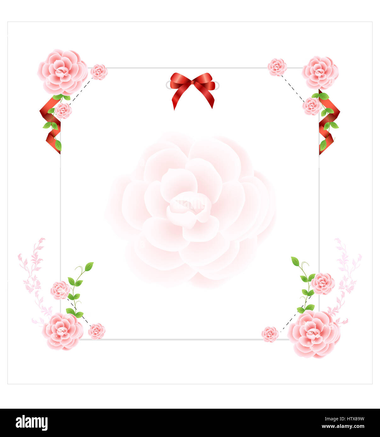 Romantic Language of Flowers 2 Stock Photo - Alamy