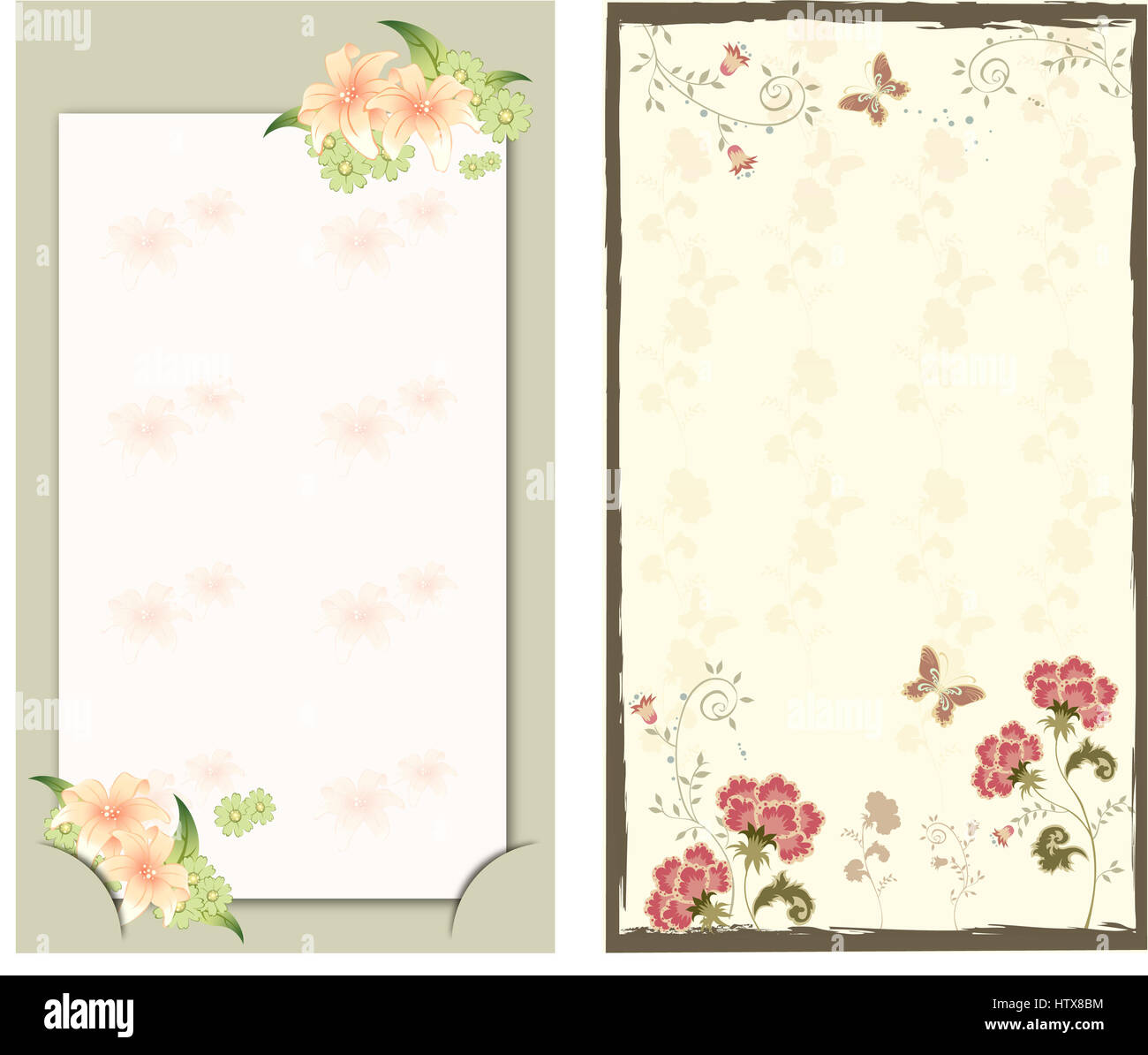 Romantic Language of Flowers 2 Stock Photo - Alamy