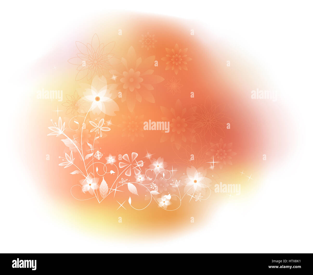 Romantic landscape tree Cut Out Stock Images & Pictures - Alamy
