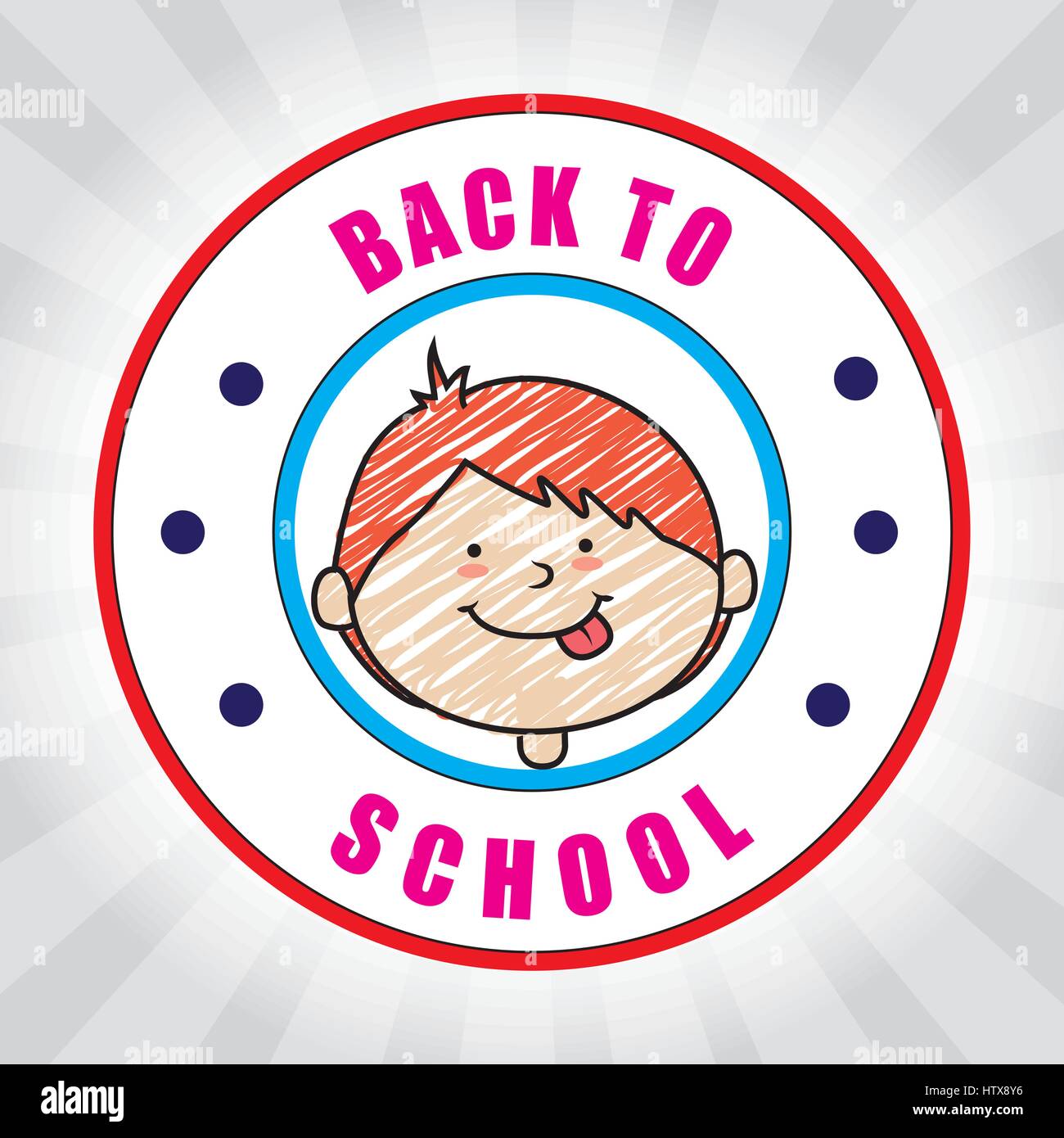 Kids design over gray background vector illustration Stock Vector Image ...