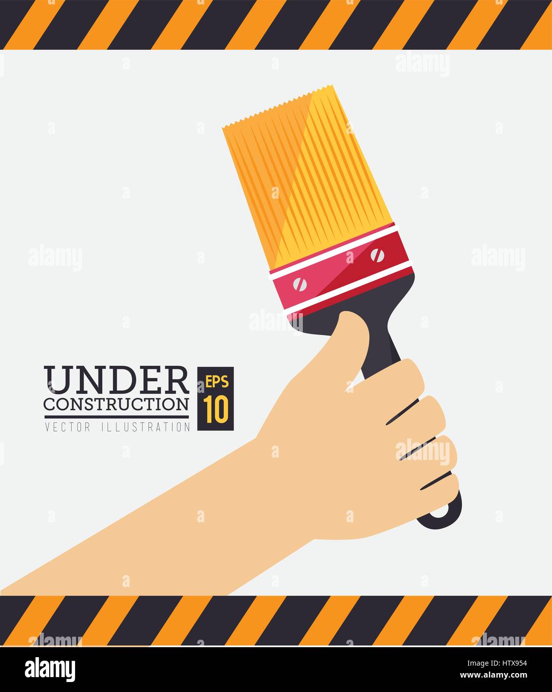 Construction design over white background vector illustration Stock ...