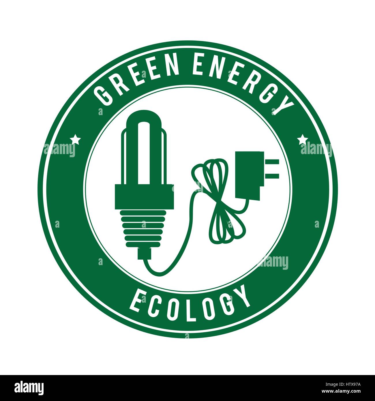 Energy design over white background vector illustration Stock Vector ...
