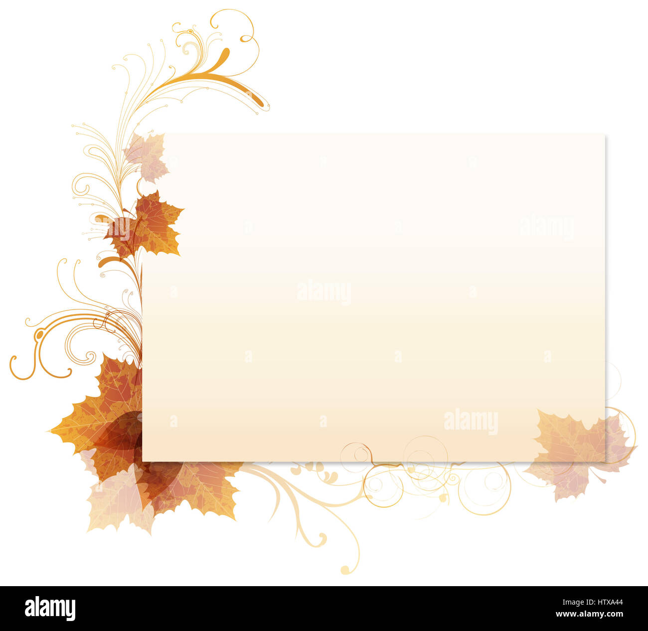 Elegant leaf patterns Cut Out Stock Images & Pictures - Alamy