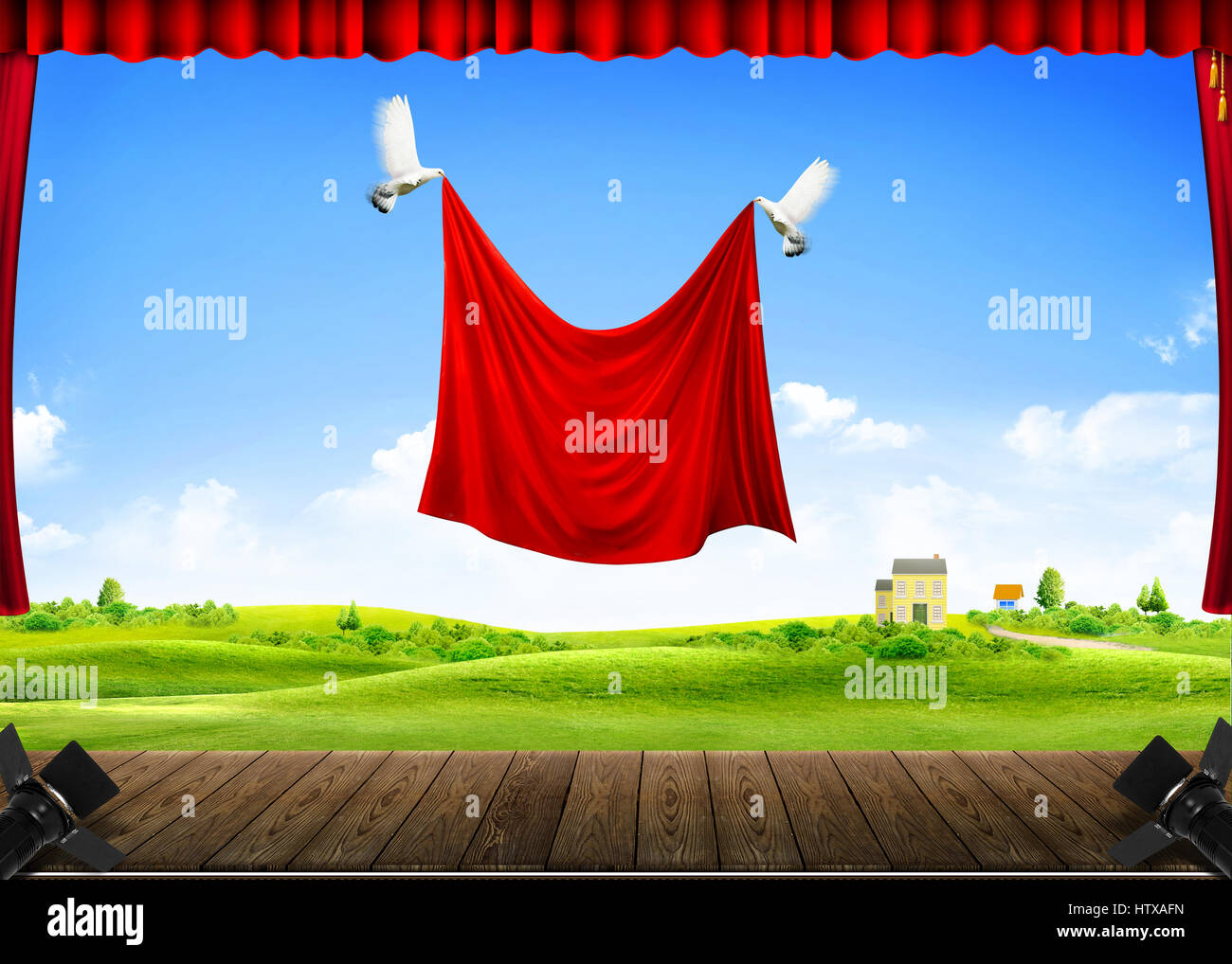Lightweight stage hi-res stock photography and images - Alamy