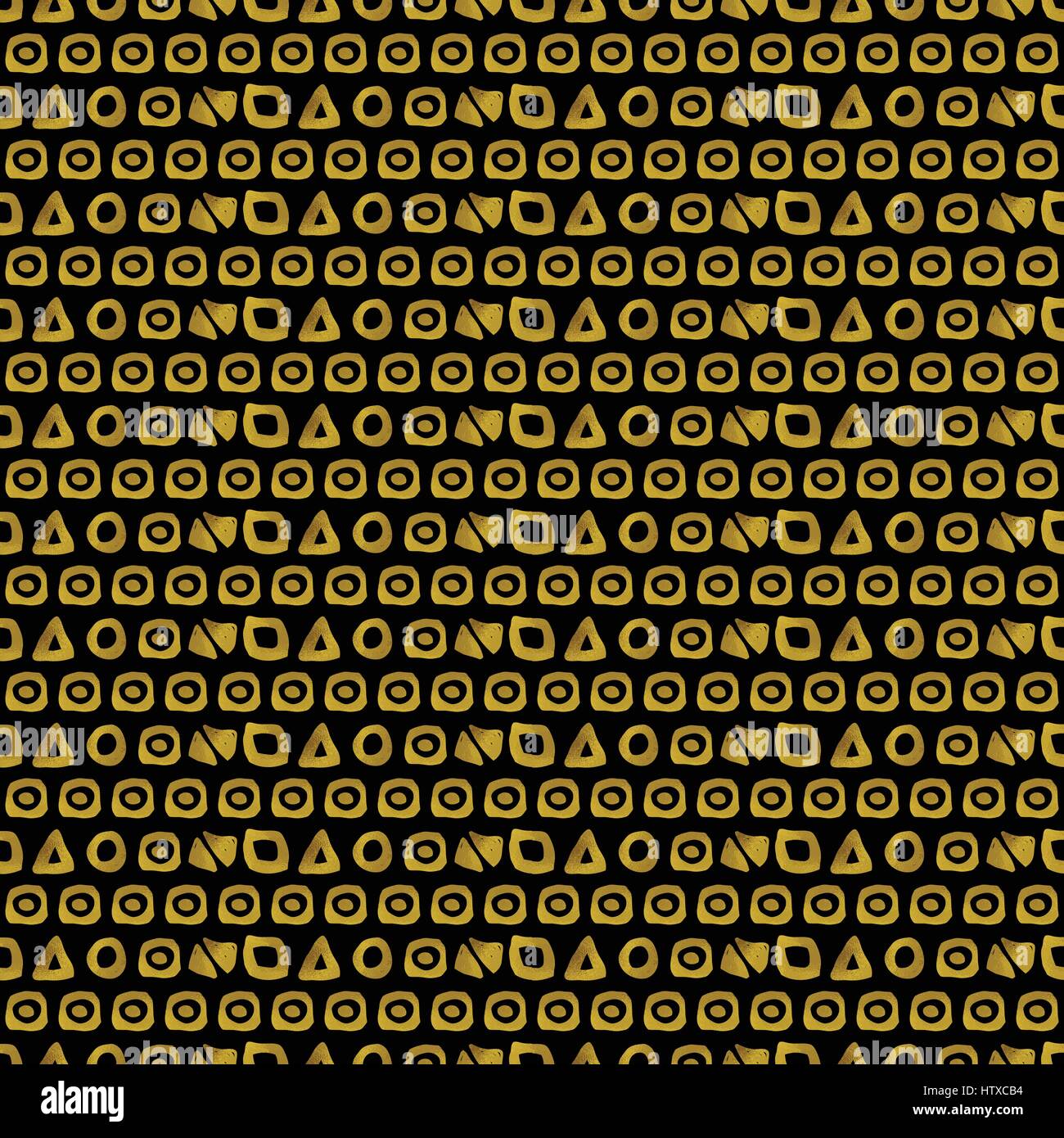 Geometric black and gold seamless pattern Stock Vector Image & Art - Alamy