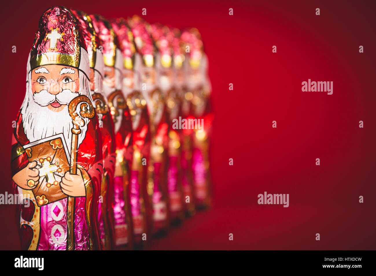 Chocolate figures hi-res stock photography and images - Alamy