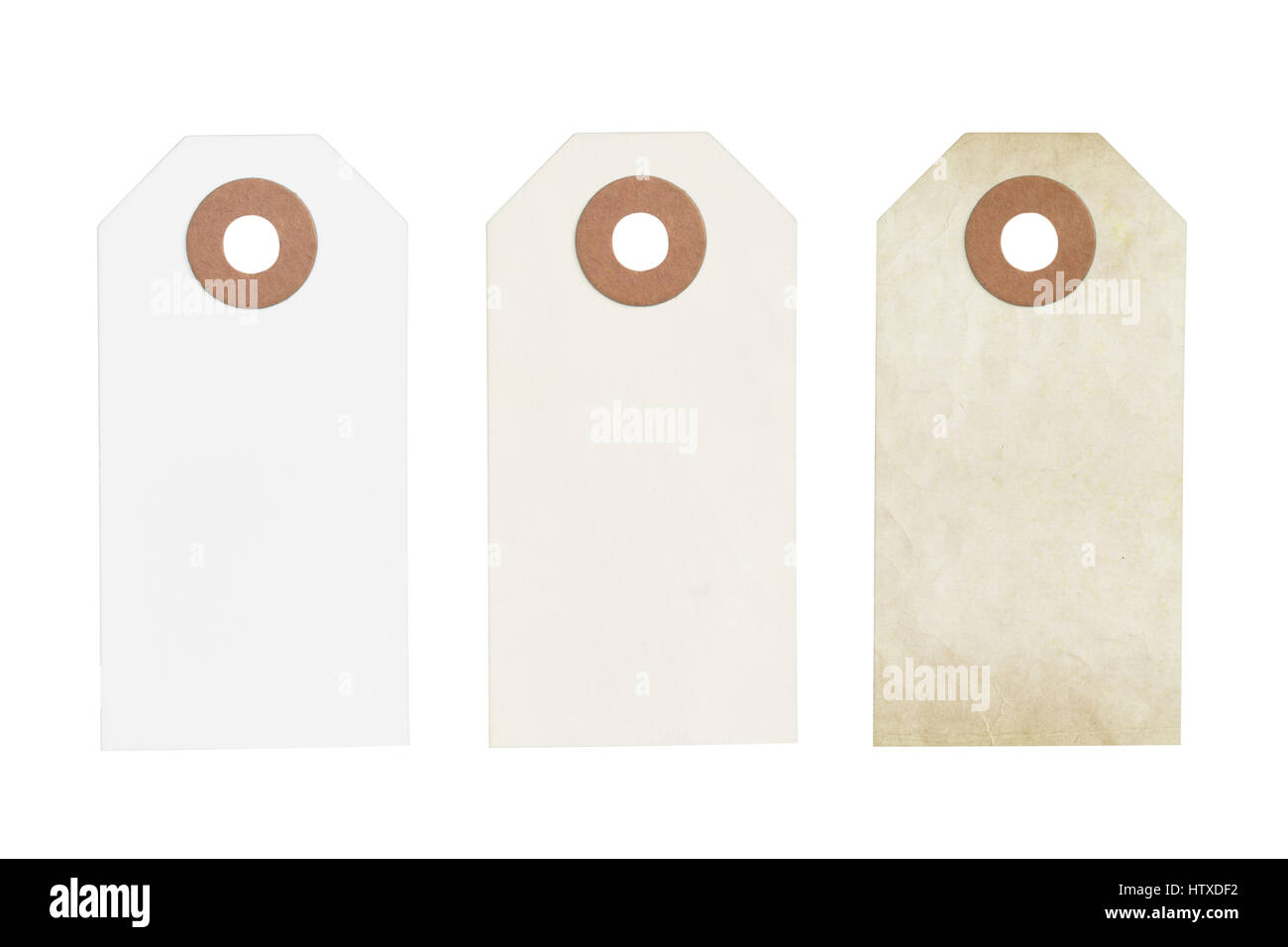 Set vintage paper tags Cut Out Stock Images & Pictures - Alamy