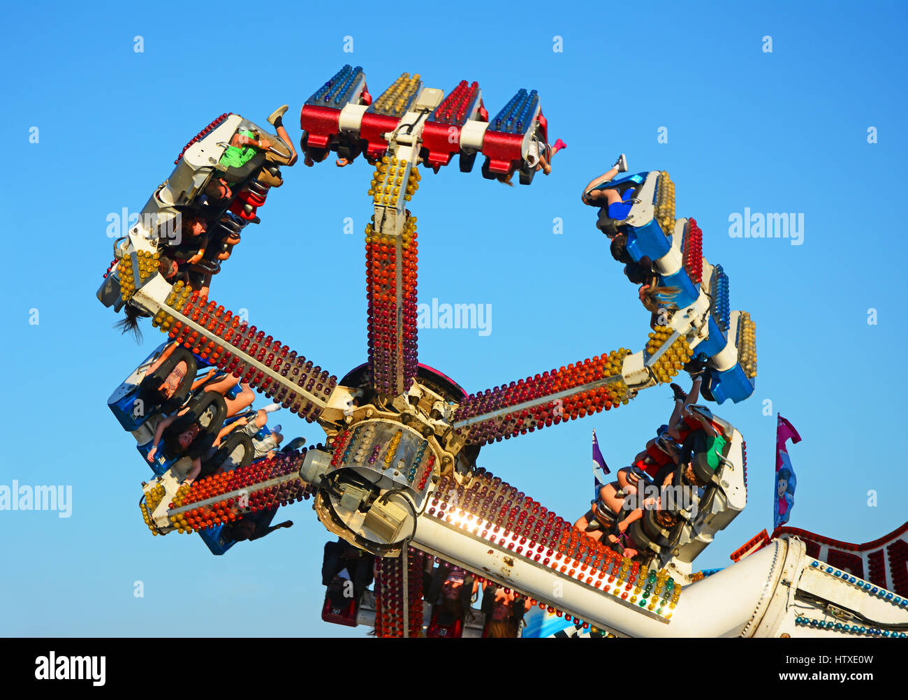 Swing ride cne toronto ontario hi-res stock photography and images - Alamy