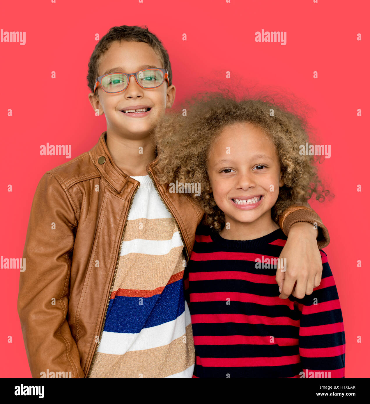 Friends Friendship Smiling Together Posing Stock Photo - Alamy