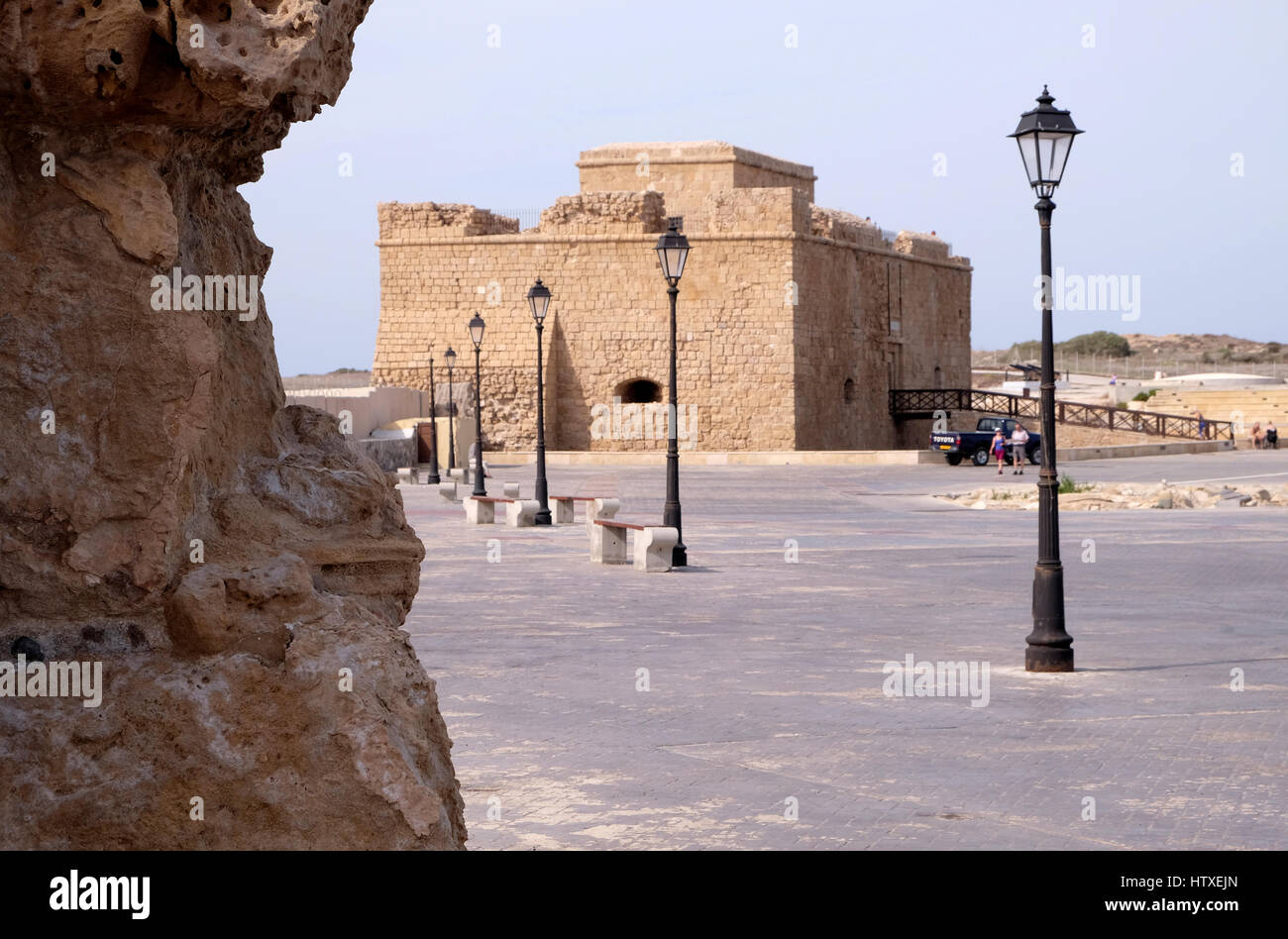 Paphos fort hi-res stock photography and images - Alamy