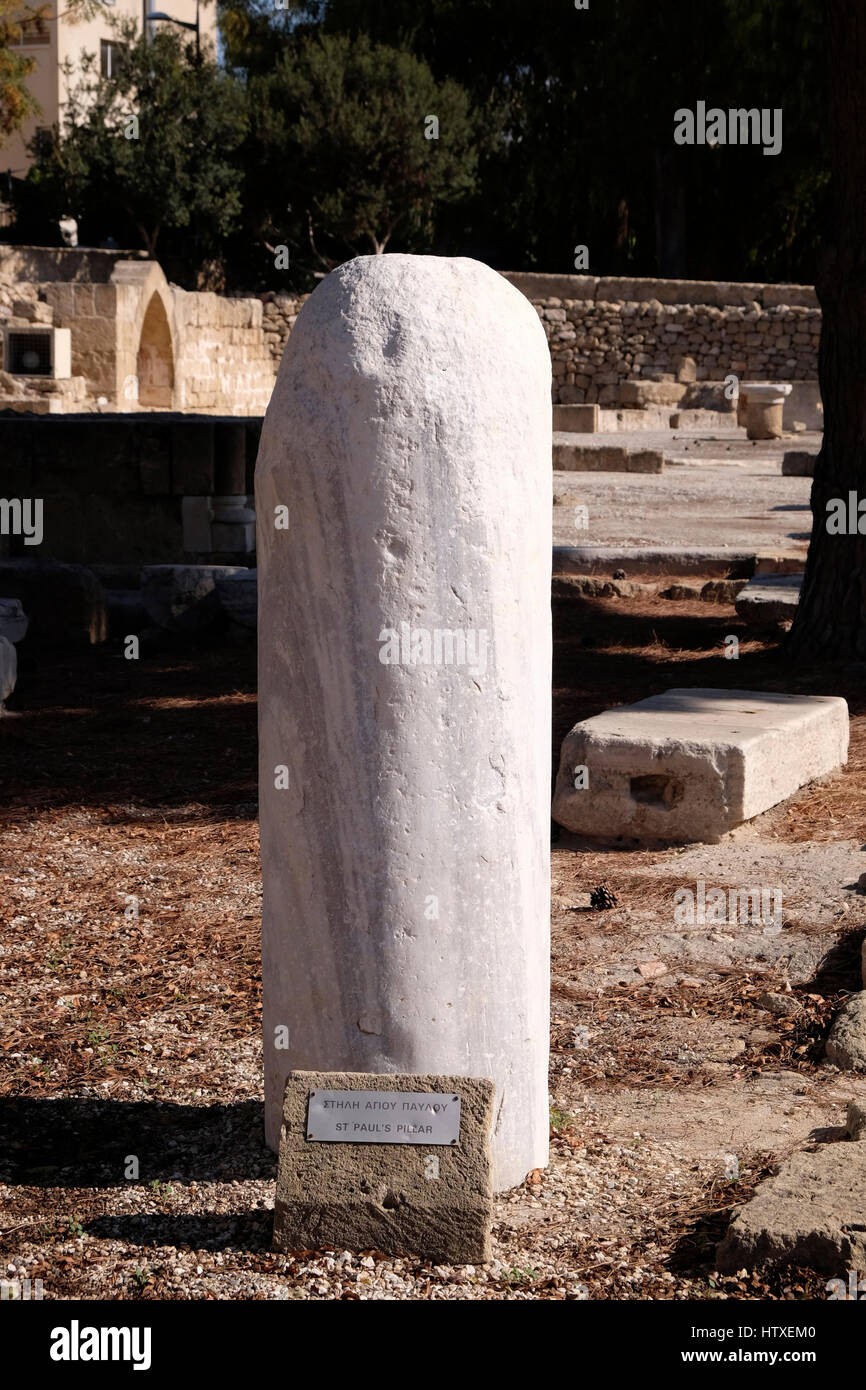 Pauls Pillar Pafos High Resolution Stock Photography and Images - Alamy