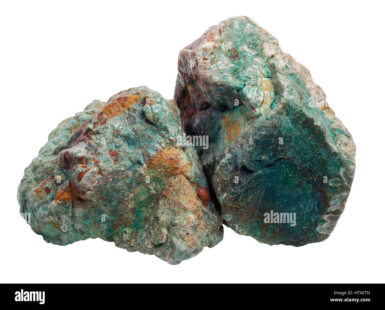 Two green stones hug each other Stock Photo - Alamy