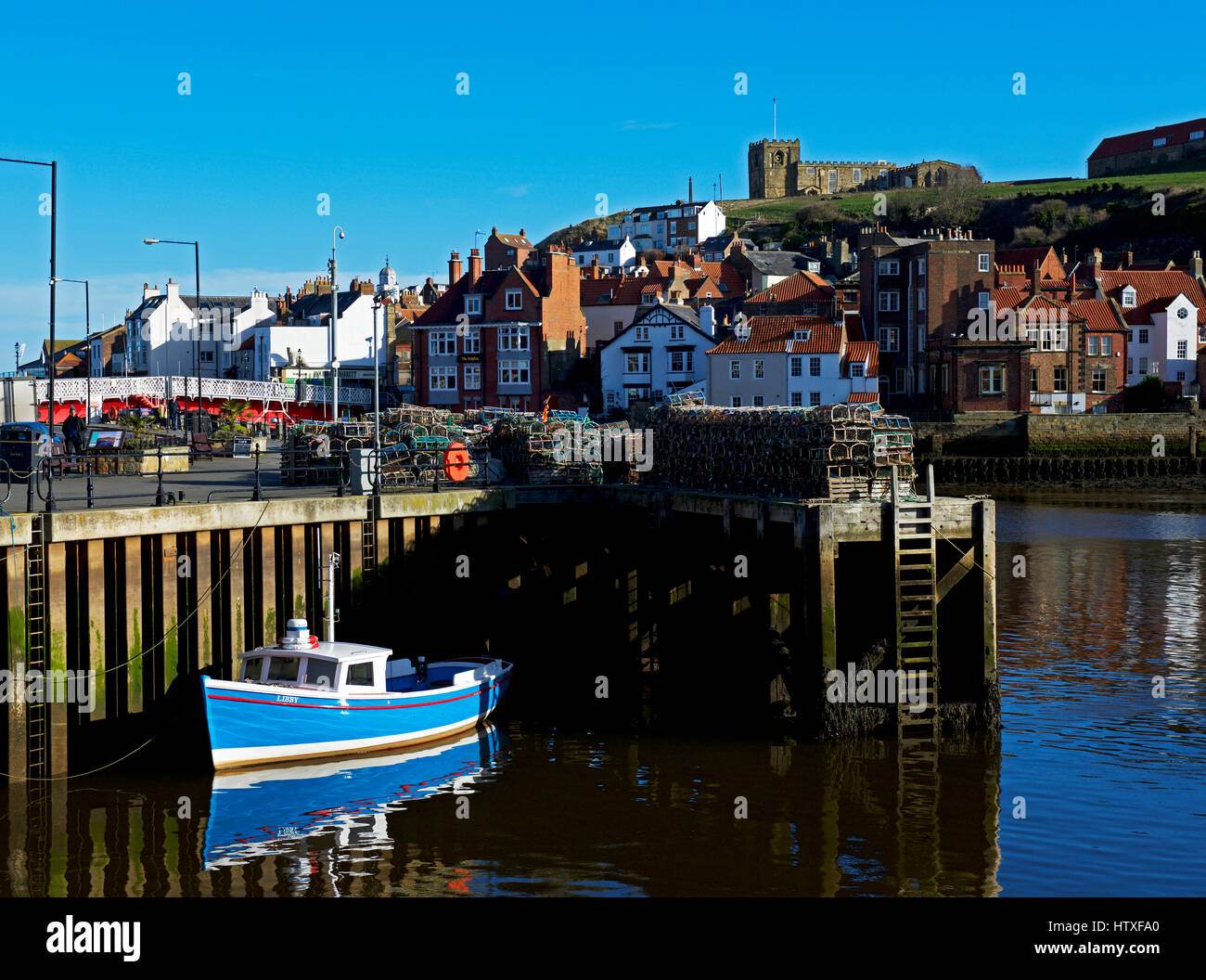 The River Esk at Whitby, North Yorkshire, England UK Stock Photo - Alamy