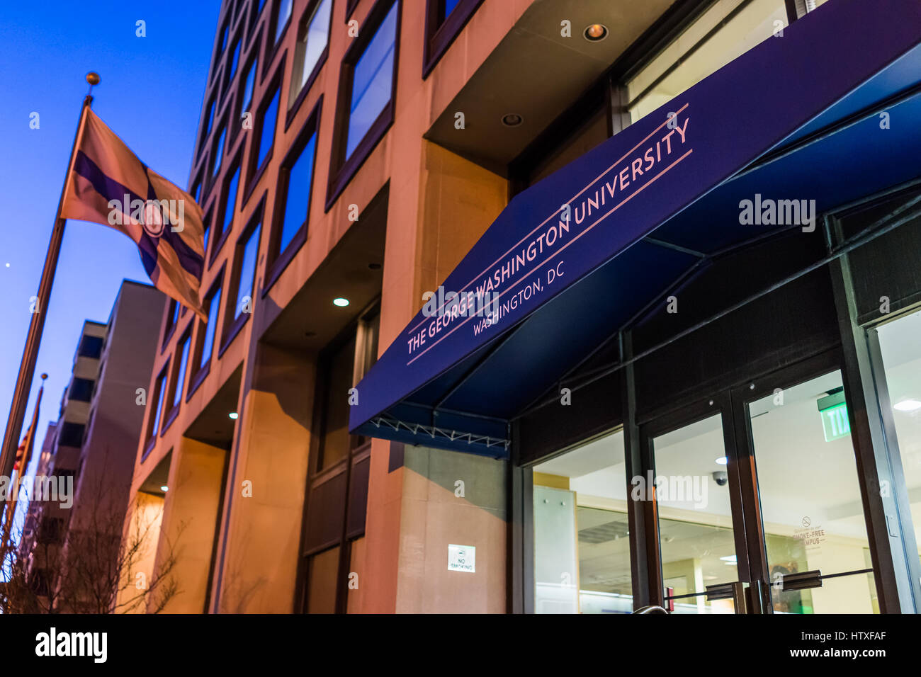 George washington university campus hi-res stock photography and images ...