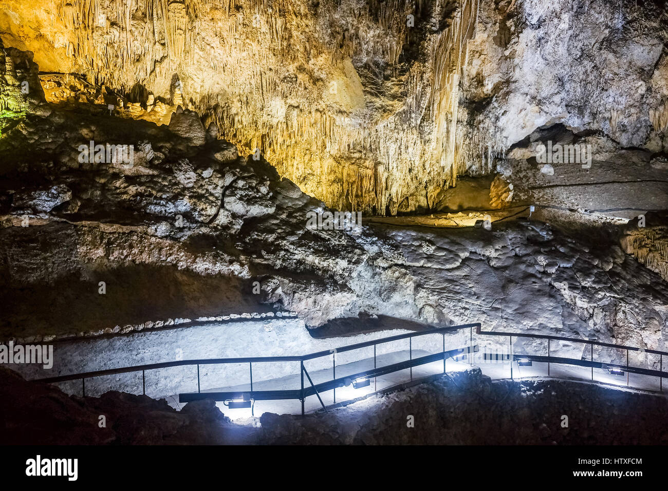Interior of Natural Cave in Andalusia, Spain -- Inside the Cuevas de ...
