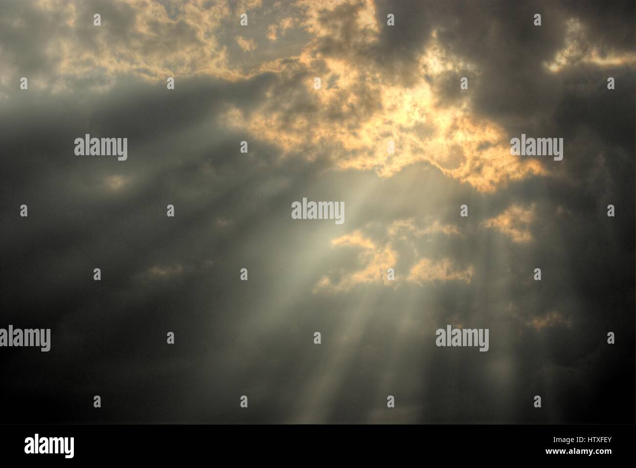 rays of god Stock Photo - Alamy