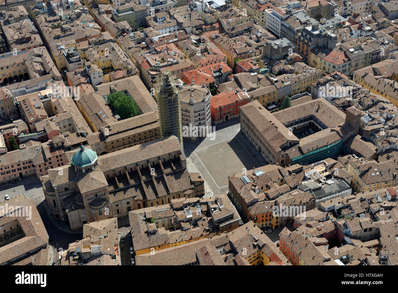 Parma italy view pilotta square hi-res stock photography and images - Alamy