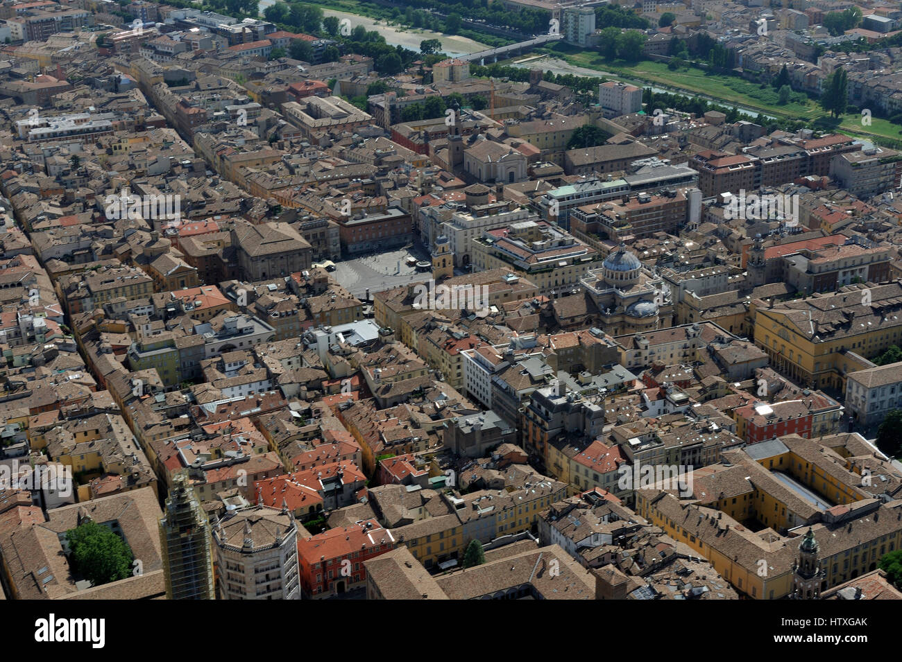 Parma italy view pilotta square hi-res stock photography and images - Alamy